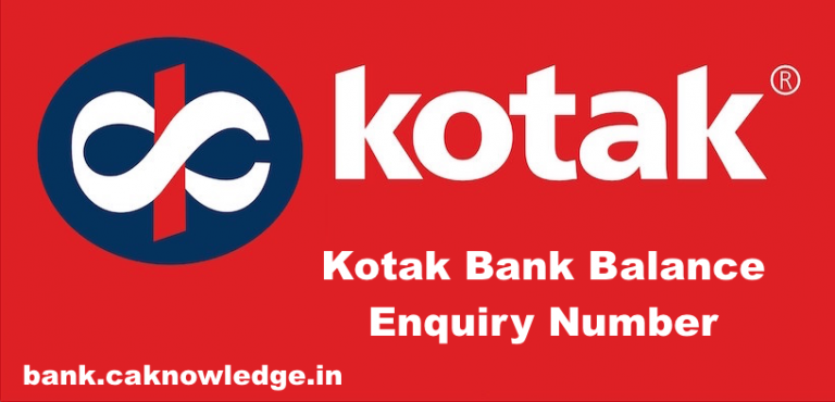 Kotak Bank Balance Enquiry Number 2025 by Missed Call SMS
