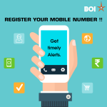 How to change mobile number in Bank of India, boi mobile no update