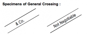 Crossing of Cheque: Meaning of Cross Cheque, Types of Crossing