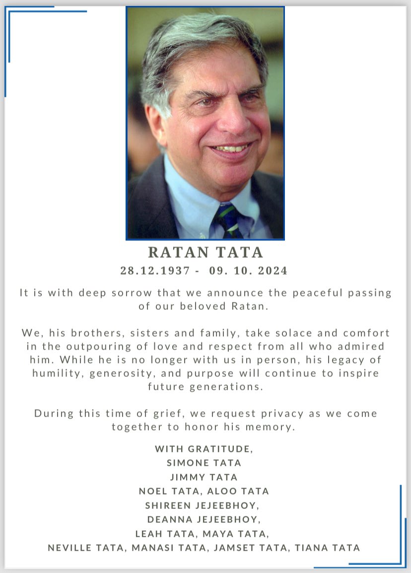 Ratan Tata Net Worth 2025: Ratan Tata Wealth Without Donation
