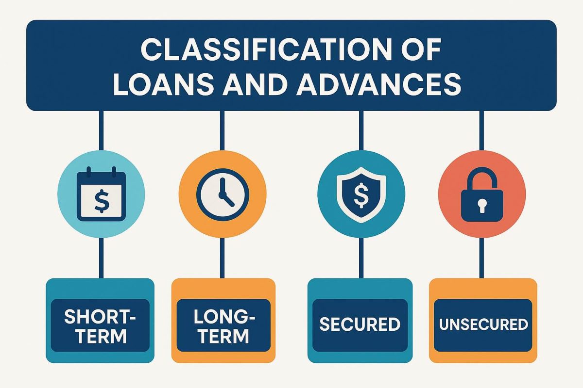 Classification of Loans and Advances, Types of Loans, Advances